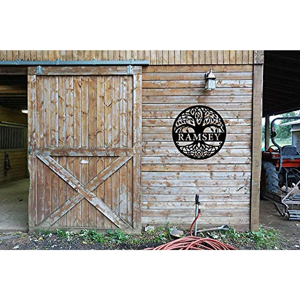 Personalized Tree of Life Metal Wall Sign - Custom Tree of life Monogram Metal Sign - Personalized Family Name Sign Last Name Sign Custom Metal Sign for Decor Wedding - Wall Art Customized Last Name