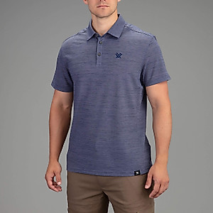 Vortex Optics Punch in Polo Shirts (Crown Blue, Large)