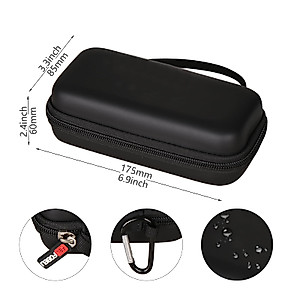 FBLFOBELI Hard Case for Braun ThermoScan 7 IRT6520/ThermoScan 5 IRT6500/ThermoScan 6 IRT6515 Digital Ear Thermometer