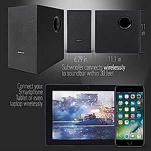 SAMSUNG UN50TU7000 50" 4K Ultra HD LED TV with Deco Gear Home Theater Bundle