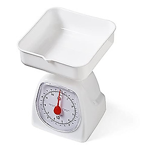 hand2mind Dual-Dial Analog Platform Scale, 5 kg Scale, Kitchen Scales, Weighing Scales, Classroom Supplies for Teachers Elementary, Teacher Supplies, School Supplies
