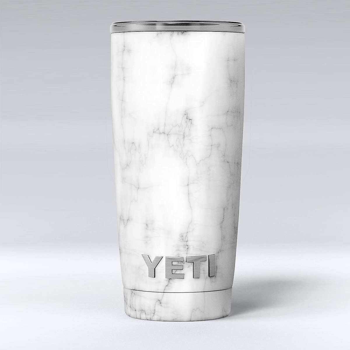 Design Skinz Slate Marble Surface V57 - Skin Decal Vinyl Wrap Kit Compatible with The Yeti Rambler Cooler Tumbler Cups