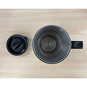 Designsify World's Best Father In Law, Silver Travel Mug 14oz Stainless Steel Insulated Tumbler, Gifts for Birthday Anniversary Christmas Xmas Fathers Mothers Day