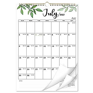 2023-2024 Calendar - Vertical Wall Calendar 2023-2024, Jul. 2023 to Dec. 2024, 12" x 17", Monthly Calendar 2023-2024 with Julian Date, Perfect for School, Office & Family.