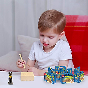 XX Excavation Dig Kit for Kids Egyptian Mummy Toy Get One of Six Style Objects at Random(1 pack)