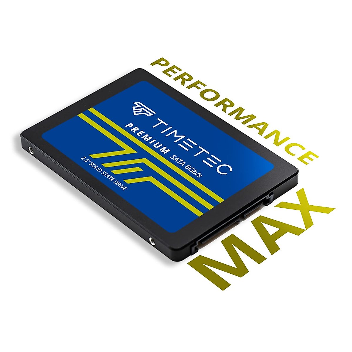 Timetec 1TB SSD 3D NAND QLC SATA III 6Gb/s 2.5 Inch 7mm (0.28") Read Speed Up to 550 MB/s SLC Cache Performance Boost Internal Solid State Drive for PC Computer Desktop and Laptop (1TB)