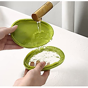 halteoly 4PC Fruit and Vegetable Storage Containers Set for Fridge, Onion Storage Container Tomato Saver and Lemon Keeper,Avocado Saver