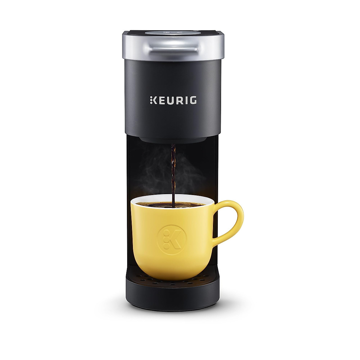 Keurig K-Mini Coffee Maker, Single Serve K-Cup Pod Coffee Brewer, 6 to 12 oz. Brew Sizes, Black