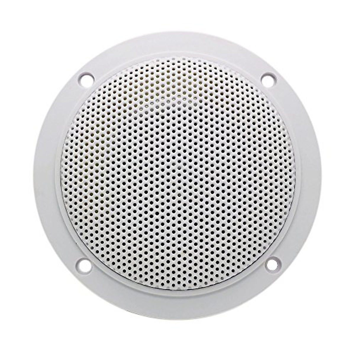 Herdio 4 Inches Waterproof Marine Bluetooth Ceiling Speakers for Bathroom Kitchen Home Outdoor Camper Golf Cart Boat with Flush Mount