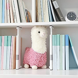 Drawer Dividers Pack of 8, Plastic Adjustable and Expandable Drawer Organizer Clothes, Deep Drawer Organizer, Works in Kitchen Utensils Organizer, Dresser Drawer Separators, 4'' High, 11-17.5'', White