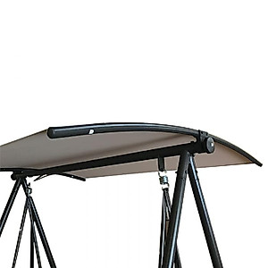 Garden Winds Replacement Canopy Top Cover for 2017 Maintstays 2-Person Swing Model MS17-301-004-01 - Will NOT FIT Any Other Model