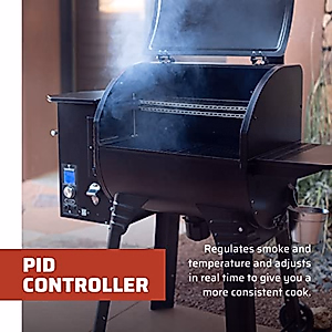 Camp Chef 24 in. WIFI SmokePro SG Pellet Grill & Smoker - WIFI & Bluetooth Connectivity (Black)