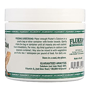 DBDPet 's Bundle with Fluker's Repta Calcium with Vitamin D3 Reptile Supplement 4oz - Includes Attached Pro-Tip Guide