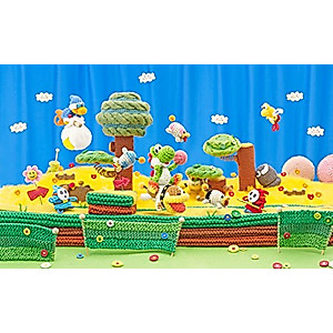 Poochy & Yoshi's Woolly World + Yarn Yoshi amiibo - Nintendo 3DS amiibo bundle Edition