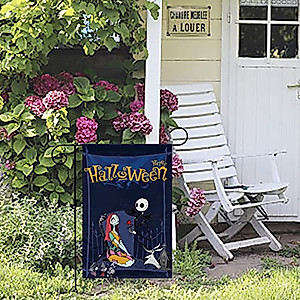 2pcs Classic Horror Movie Halloween Garden Flag Vertical Double Side Printing, Halloween Decorations Yard Outdoor Decoration 12" x 18"