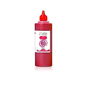 LOTSA. STYLE Premium DTF Ink Refill for Inkjet Printers Heat Transfer Film Printing (250ml, Magenta)