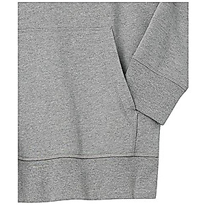 Amazon Essentials Men's Lightweight French Terry Hooded Sweatshirt, Charcoal Heather, Medium