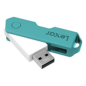 Lexar JumpDrive TwistTurn2 USB 2.0 Flash Drive, 32GB, Assorted Colors, LJDTT2-32GABOD20