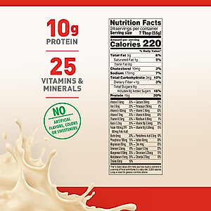 BOOST Original Balanced Nutritional Powder Drink Mix with 10g Protein and 25 Vitamins & Minerals, Very Vanilla, 14.6 Ounce