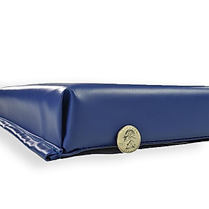 Greatmats Gym Mats 4x10 Ft x 2 Inch, Folding Gymnastics Tumbling and Cheerleading Mat, (Blue)