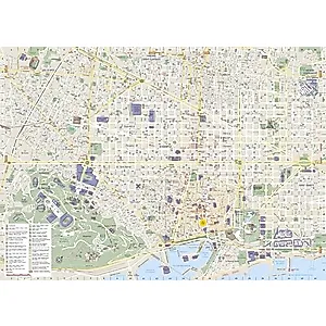 Barcelona Map (National Geographic Destination City Map)