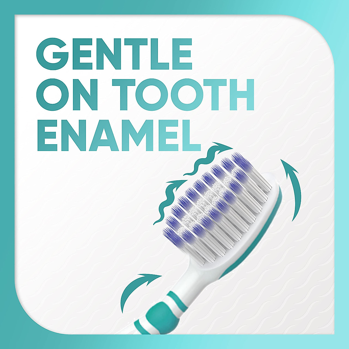 Sensodyne Pronamel Medium Toothbrush, Provides Tooth Enamel Protection and Cleans Better with Less Pressure - 4 Count