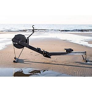 Black Phone Holder and Silicone Seat Cover Combo Designed for The Concept 2 Rowing Machine and PM5 Monitor