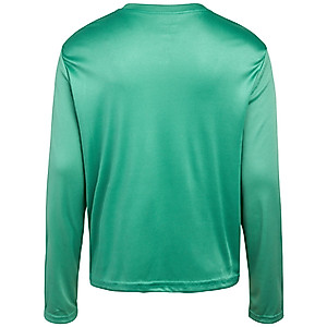 iXtreme Boys' Active T-Shirt - 5 Pack Performance Dry Fit Sports Tee - Lightweight Boys Athletic Shirts & Tees (16-18), Size 8-10, Black/Green/Royal/Grey/Red