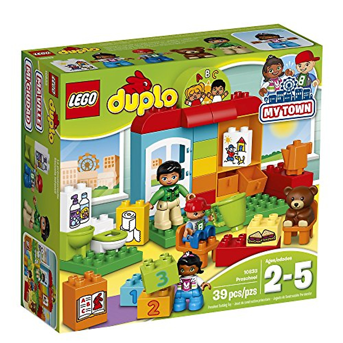 LEGO DUPLO Town 6174414 DUPLO Preschool 10833, Multi