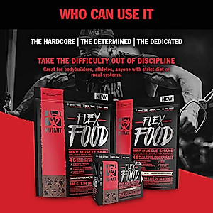 Mutant Flex Food| MRP Complete Nutrition |Real Whole Food Ingredients | Vanilla Cupcake | 31 oz/1.94 lb | 20 Serving