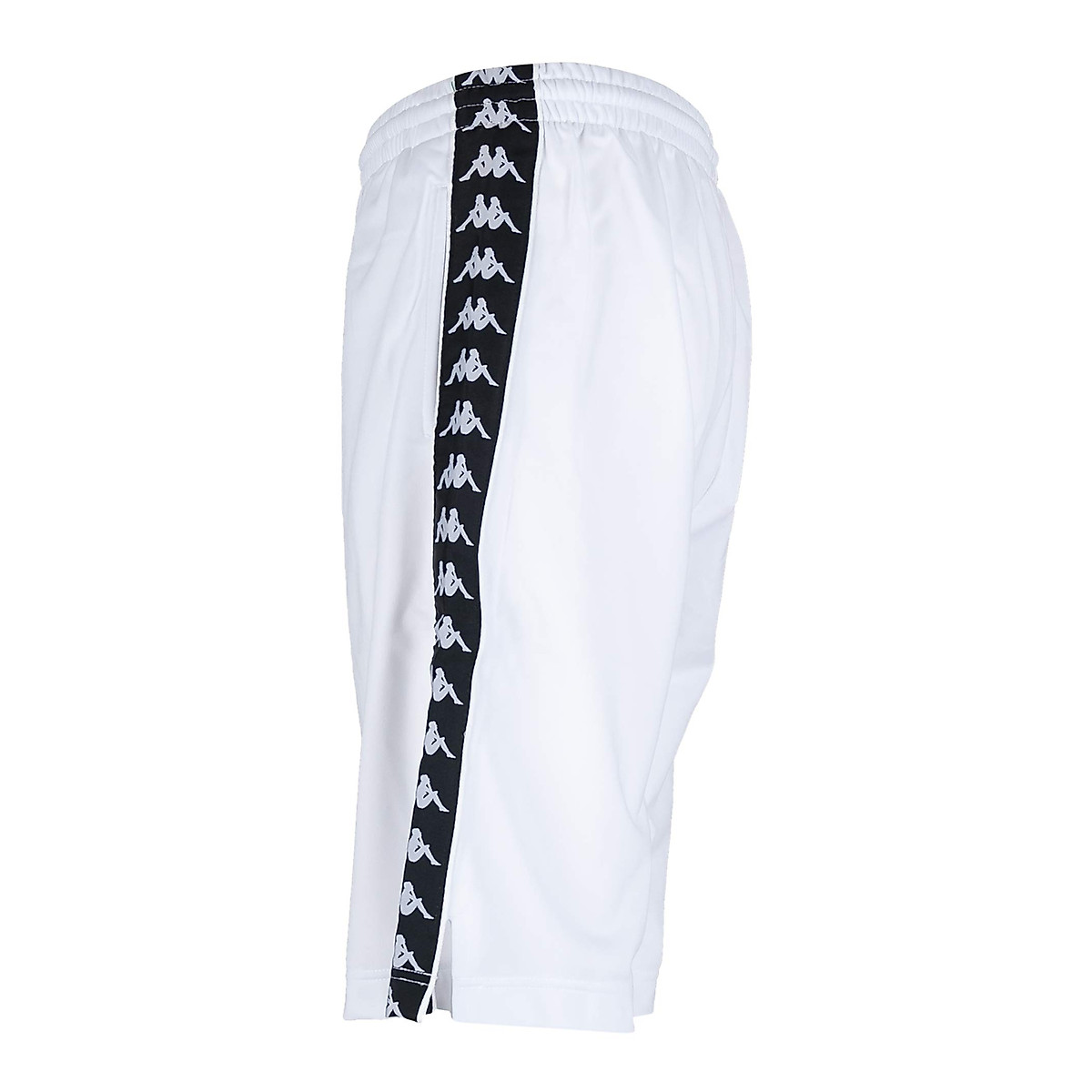 Kappa Banda Treadwell Shorts 3500920-A04, Mens, White/Black, S
