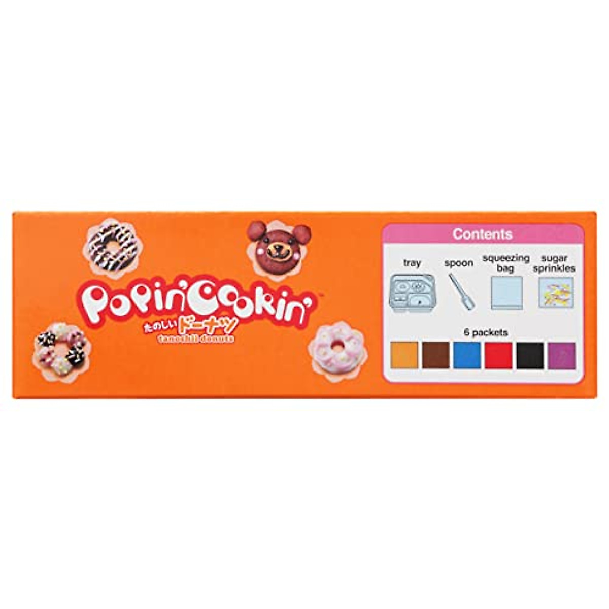 Kracie Popin' Cookin' DIY Candy Donuts Kit, No Bake, 1.4 Ounces (Pack Of 1)