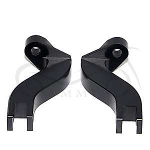 Passenger Rear Foot Peg Mount Kits For Harley Touring Electra Glide Street Glide Road King 1993-2018(Replaces HD# 50198-97B)