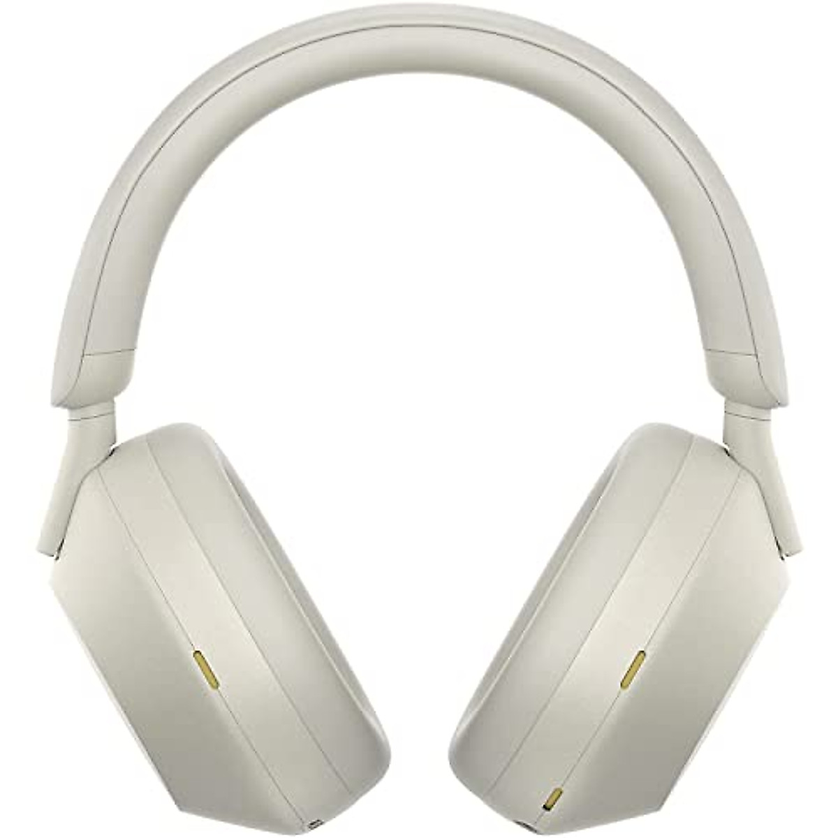 Sony WH-1000XM5 Wireless Industry Leading Noise Canceling Headphones, Silver Bundle with Deco Gear Wood Headphone Display Stand and Protective Travel Carry Case