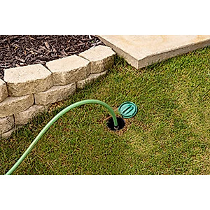 Rain Bird 32HE In-Ground Pro Rotor Pop-up Sprinkler System Kit with Click-N-Go Garden Hose Connection