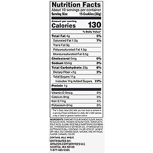 Amazon Brand - Happy Belly Mini Vanilla Wafers, 11 ounce (Pack of 1)