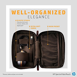 HP Spectre Folio Pouch (Waxed Canvas, 5DC31AA)