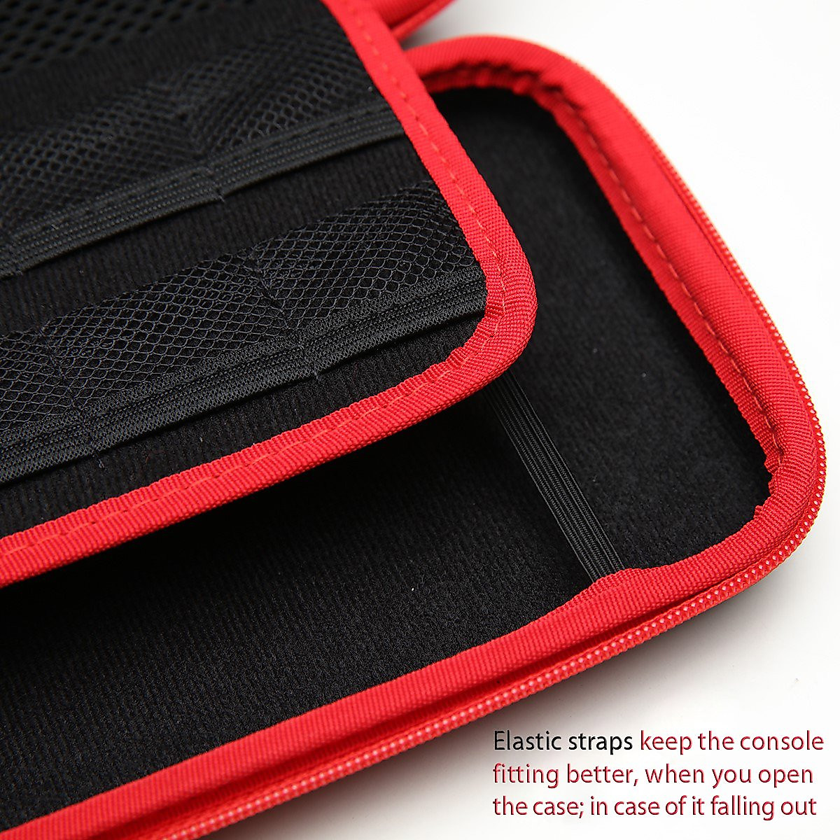 Nintendo Switch Hard Carry Case with 10 Game Cartridge, Carry Shell Pouch for Nintendo Switch Console& Accessories, Black