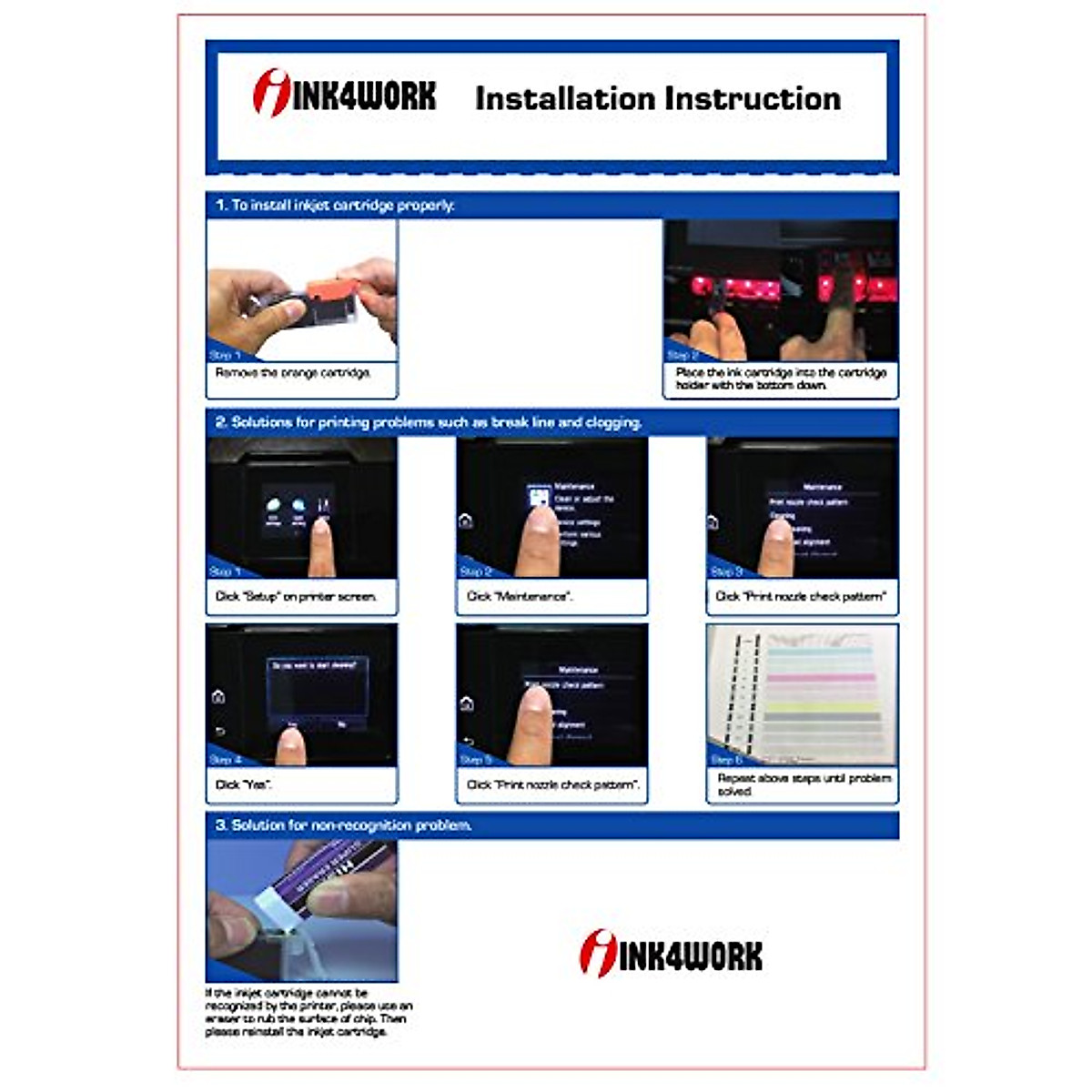 INK4WORK 5 Pack Compatible Ink Cartridge Replacement for Canon PGI-270XL CLI-271XL PGI 270 CLI271 XL for Canon PIXMA TS5020 T6020 MG6820 MG6821 MG7720 MG5722 MG5720