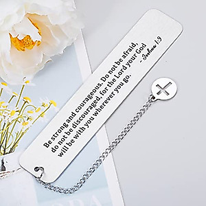 Christian Bookmark Gifts for Women Men Bible Verse Bookmark for Girls Daughter Book Lovers Inspirational Graduation Birthday Easter Christmas for Female Male Him Her Religious Church Bulk Faith Gifts