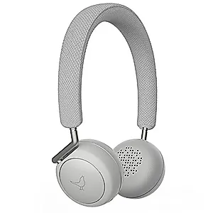 Libratone Q Adapt Active Noise Cancelling Headphones, Wireless Bluetooth Over Ear Headset w/Mic, CSR 8670 Chip, aptX Lossless Hi-Fi Sound with Deep Bass, 20 Hours Playtime for Travel work TV-White
