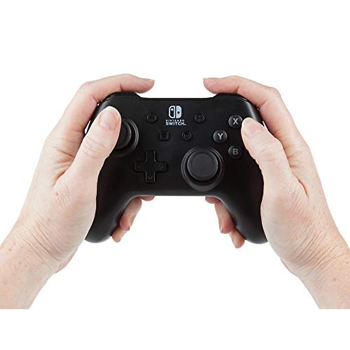 PowerA Nintendo Switch Wired Controller - Black, Detachable 10ft USB Cable, No Battery Required, Officially Licensed By Nintendo