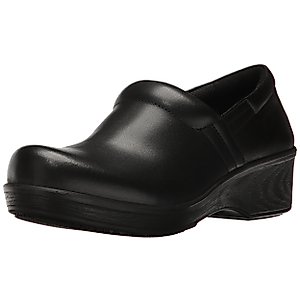 Dr. Scholl's Shoes Women's Dynamo Work Shoe, Black Leather 7.5