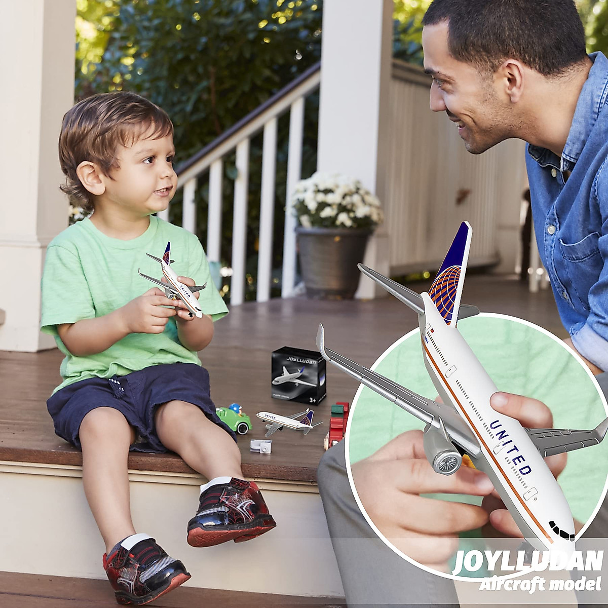 Joylludan Model Planes United Model Airplane Toy Plane Aircraft Model for Collection & Gifts