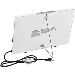 Global Industrial Under the Desk Radiant Panel Heater, 170W, 120V