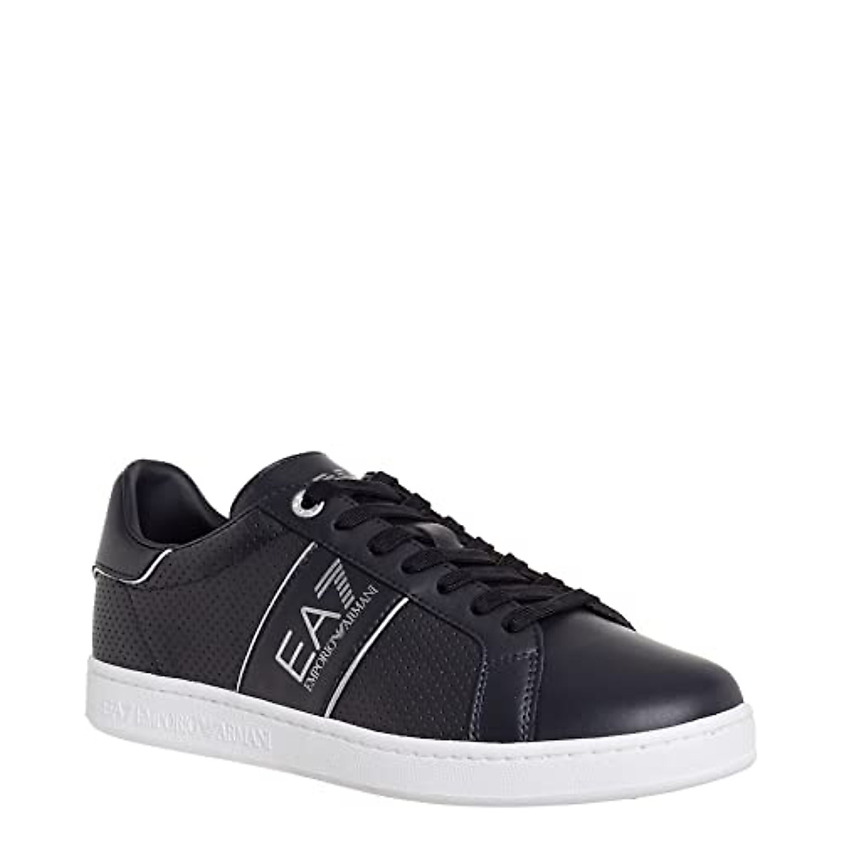 Emporio Armani EA7 Men Classic Sneakers Night Blue - Silver 8 US