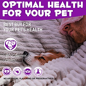 Dog Melatonin - Melatonin for Dogs - Dog Melatonin for Small Dogs - Cat Melatonin - Anxiety & Stress Relief - Promote Relaxation & Deep Sleep for Cat & Dog