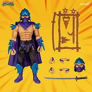 Super7 Teenage Mutant Ninja Turtles: Evil Shredder Ultimates Action Figure,Multicolor,One-Size