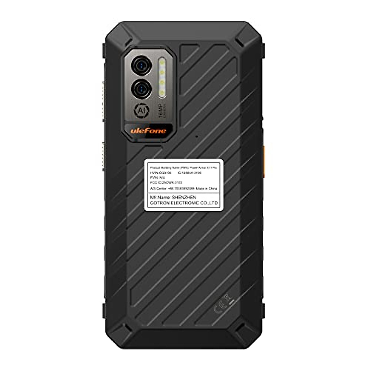 Ulefone Rugged Smartphones, Power Armor X11 Pro 8150mAh Battery, 8GB+64GB Android 12 Octa-core Rugged Phone, 16MP Rear Camera 5.45-inch Screen, Dual SIM 4G, IP68 Waterproof Unlocked Cell Phone