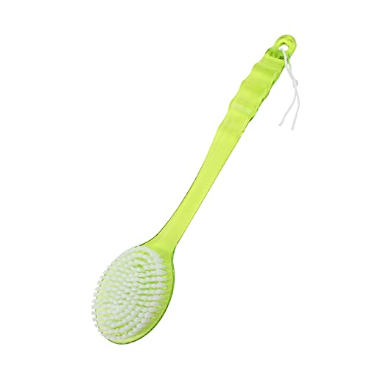 YEEPSYS Bath Brush with Bristles 1 PC Long Handle for Exfoliating Back, Body, and Feet, Bath and Shower Scrubber